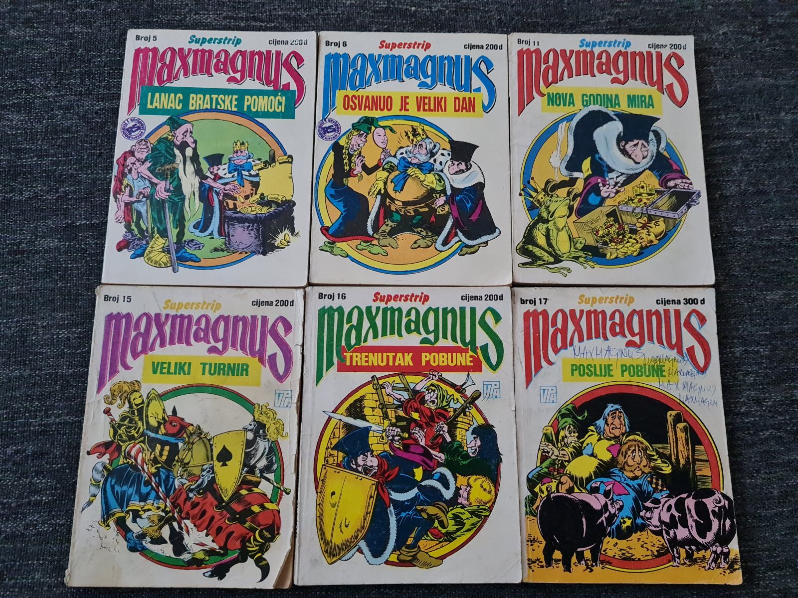 LOT MAxmagnus Superstrip 8 komada