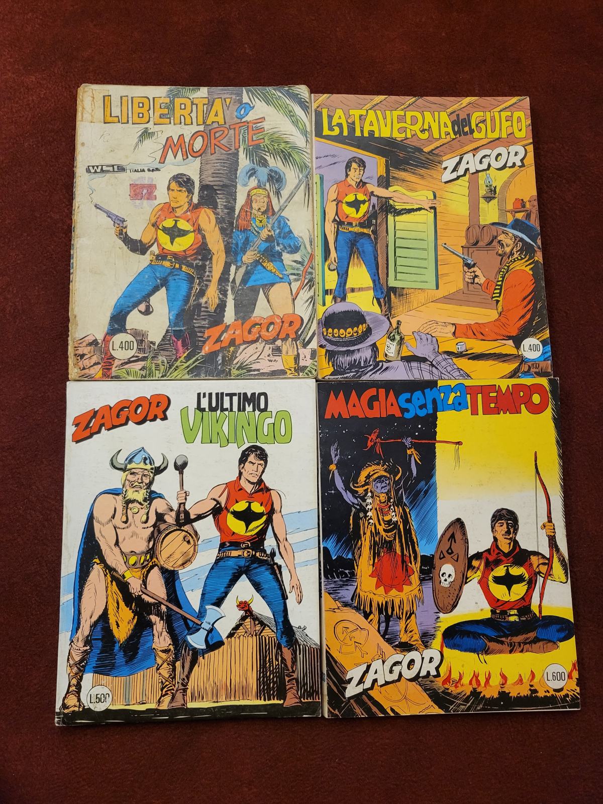 LOT Zagor Zenith Gigante - 4 komada