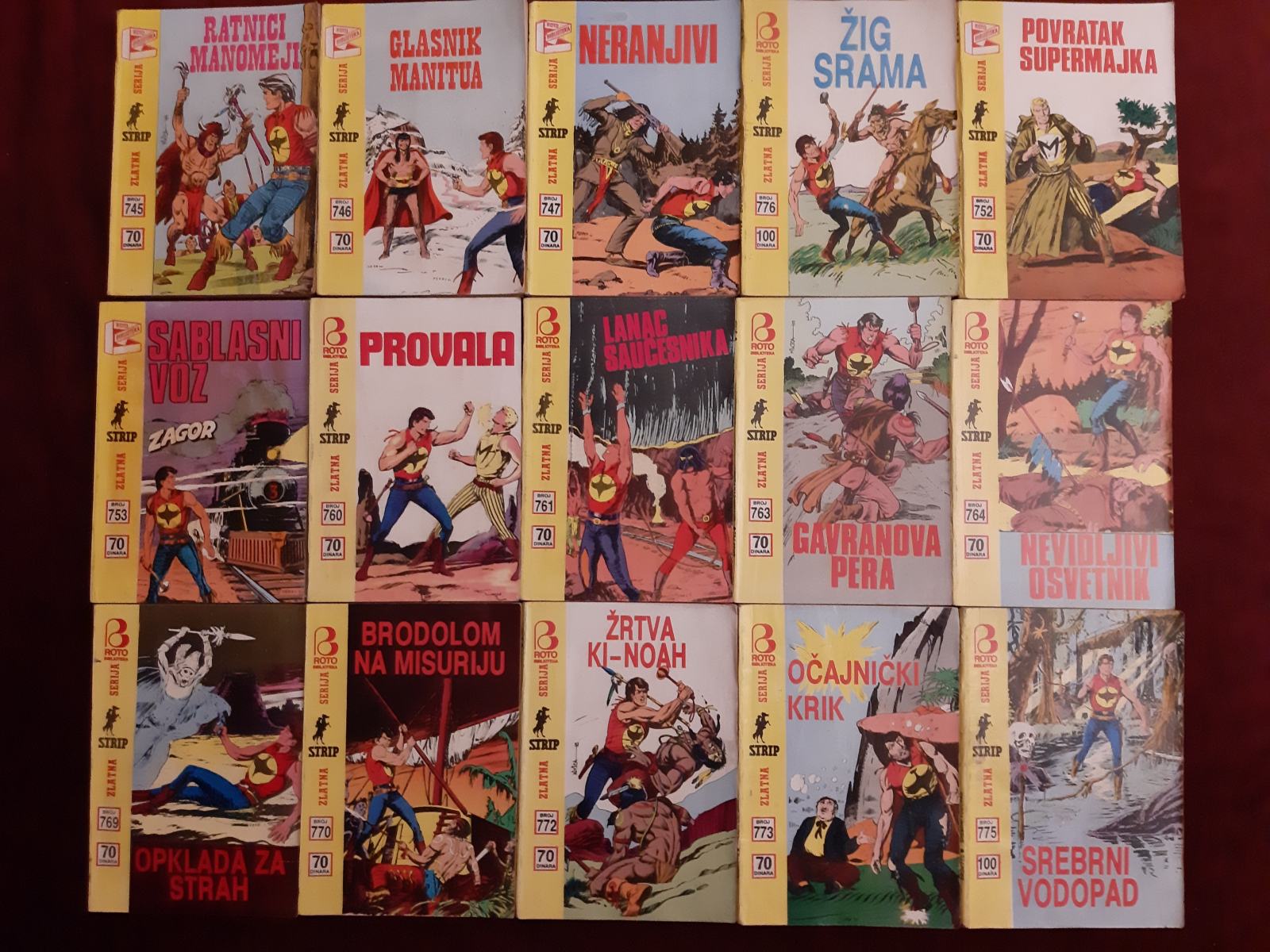 LOT Zagor ZS 7 komada