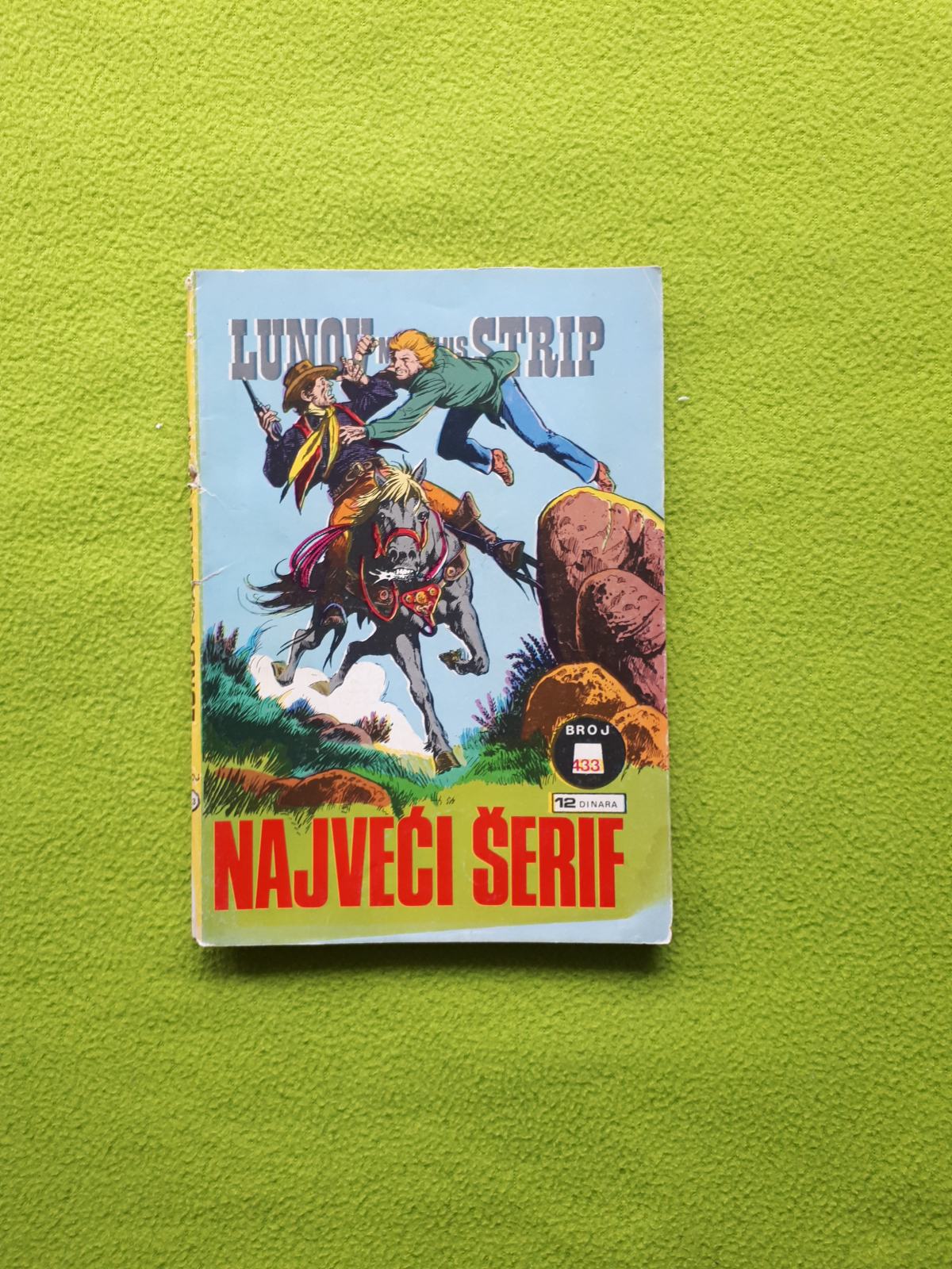 LUNOV MAGNUS STRIP br. 433-----Najveci Serif
