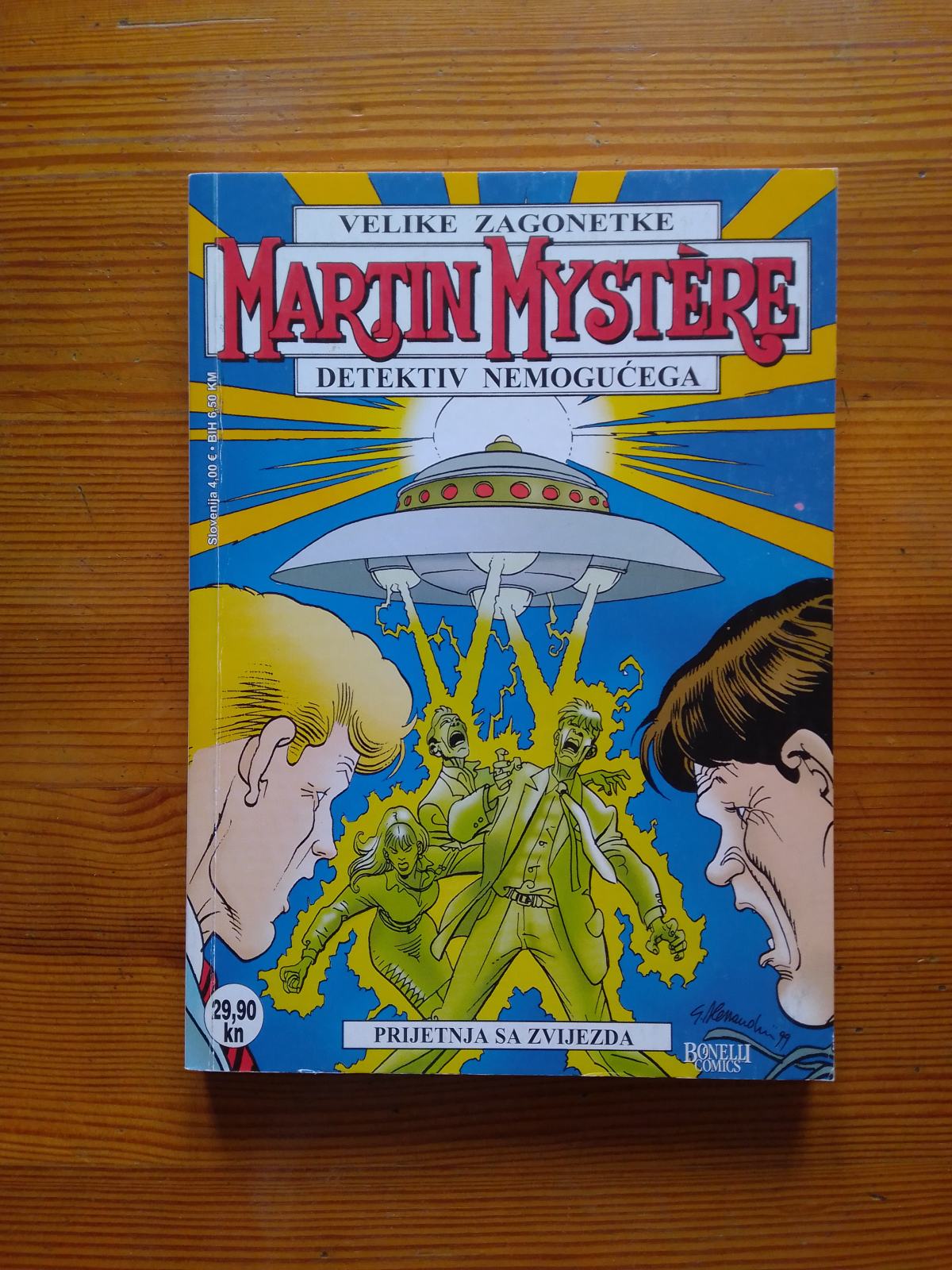 Martin Mystere Strip Agent br.76 Prijetnja sa zvijezda