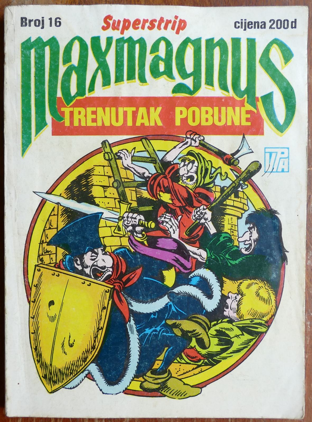 Maxmagnus 16: Trenutak pobune (Superstrip)