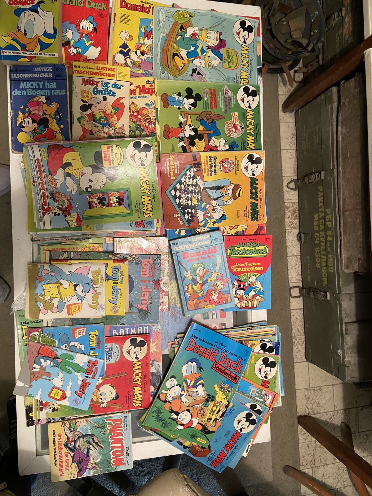 Mickey Mouse strip Njemački VTG GERMAN Comics Micky Maus - Mickey Mous