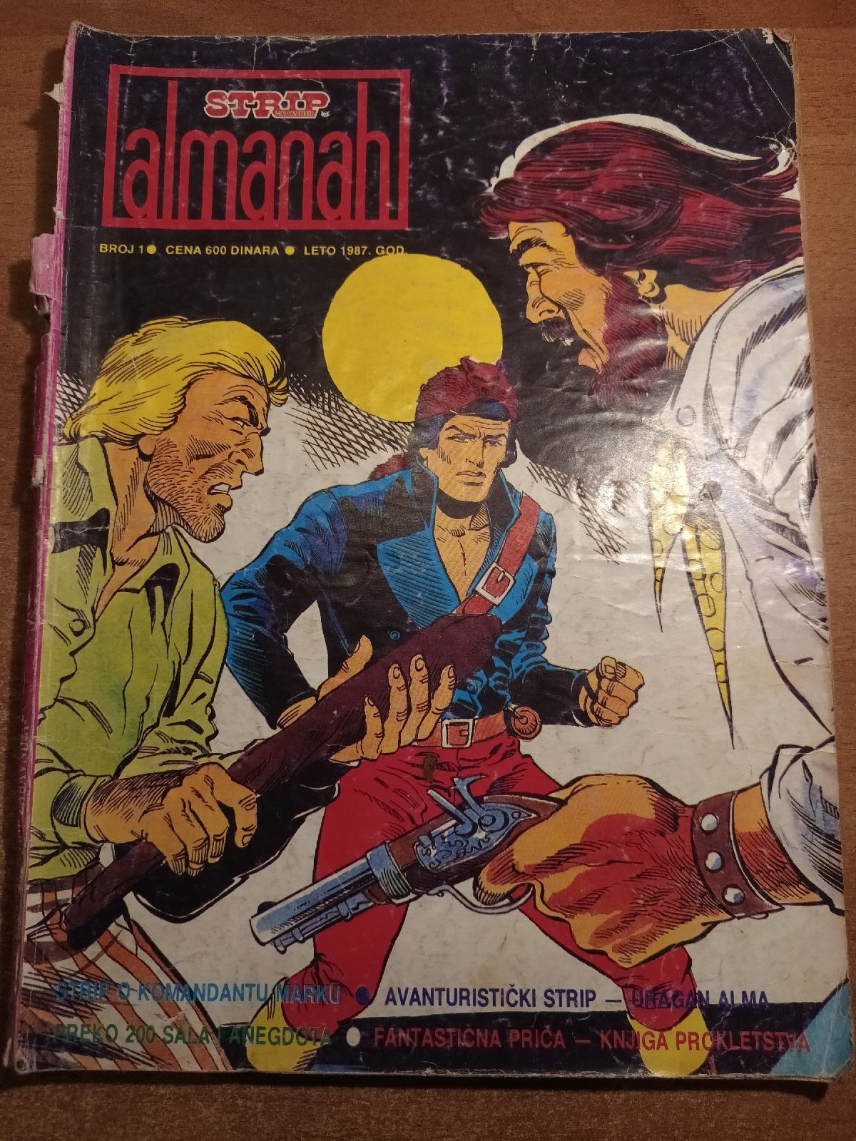 STRIP ALMANAH BROJ 1.,Kapetan mark