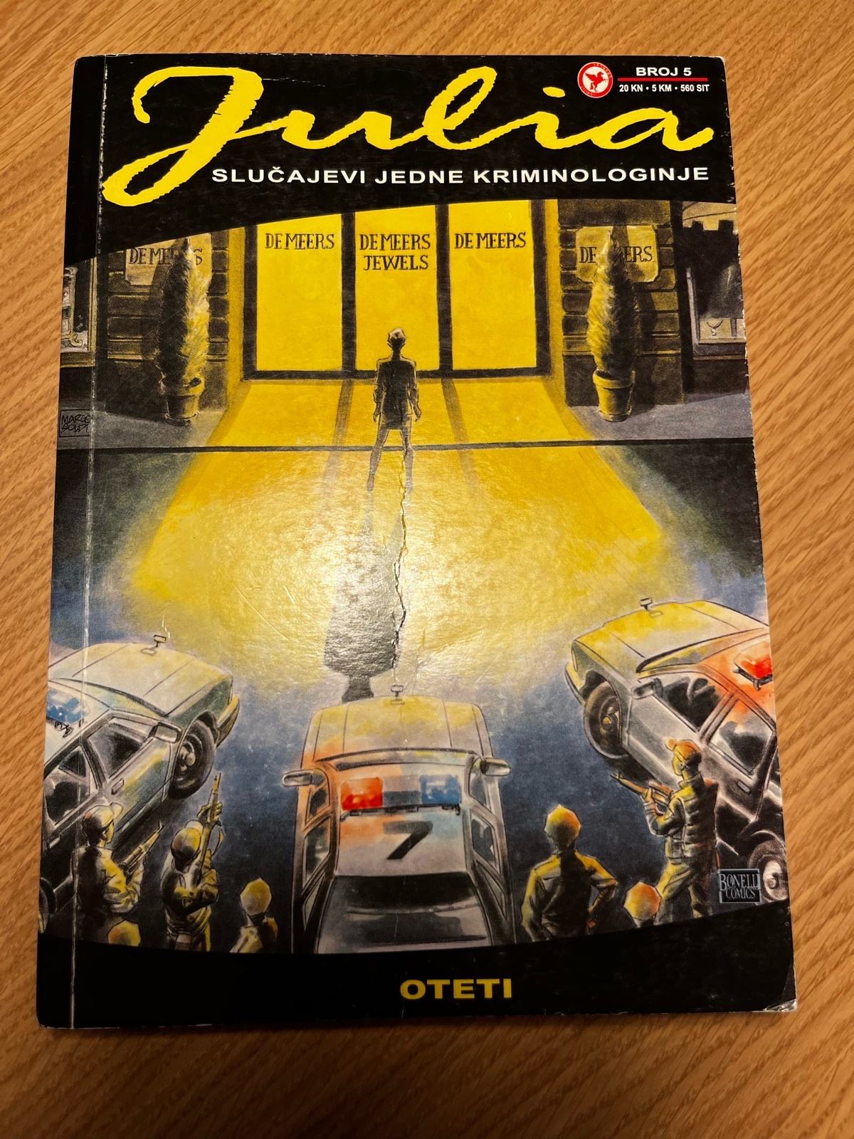 Strip JULIA br. 5 Oteti - VAN GOGH