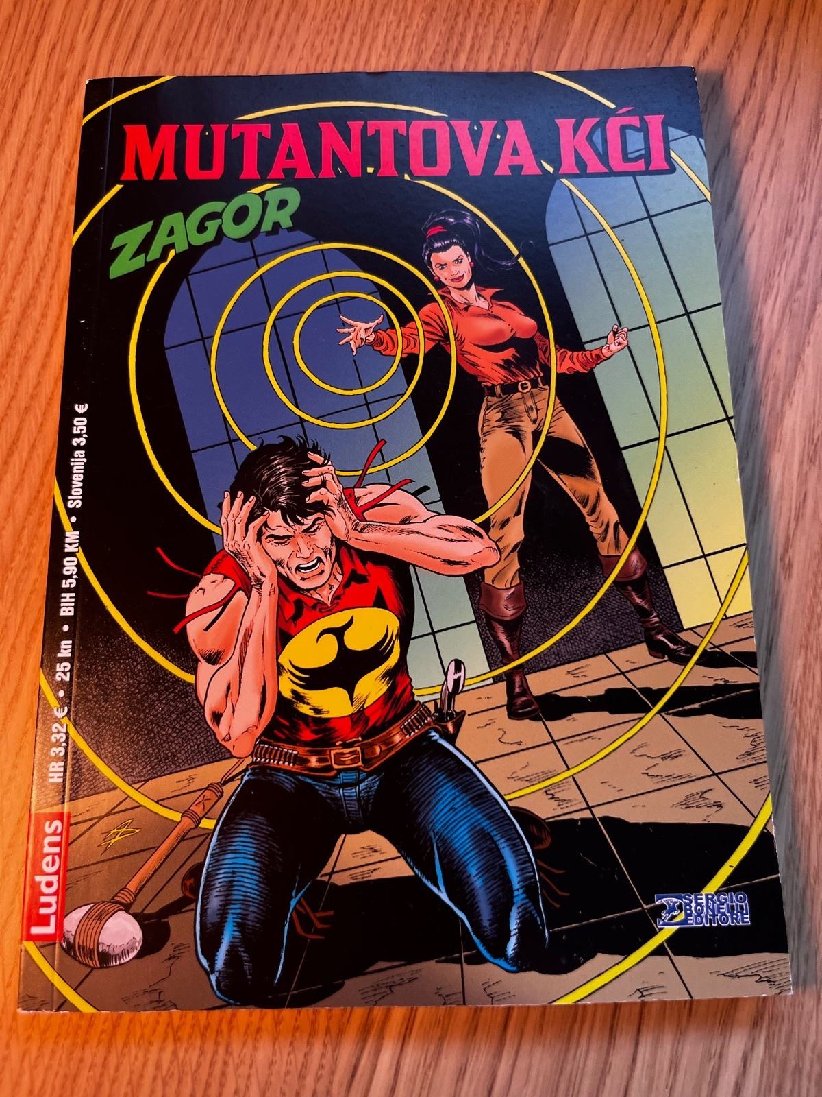 Strip ZAGOR br. 336 Ludens - MUTANTOVA KĆI