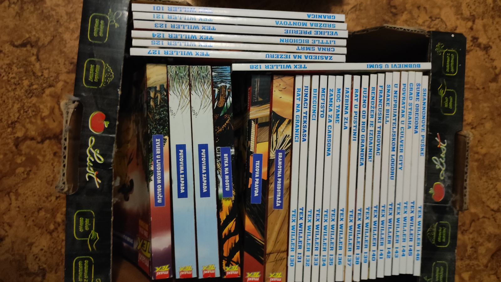 Tex Willer, Dylan Dog, Komandant Mark