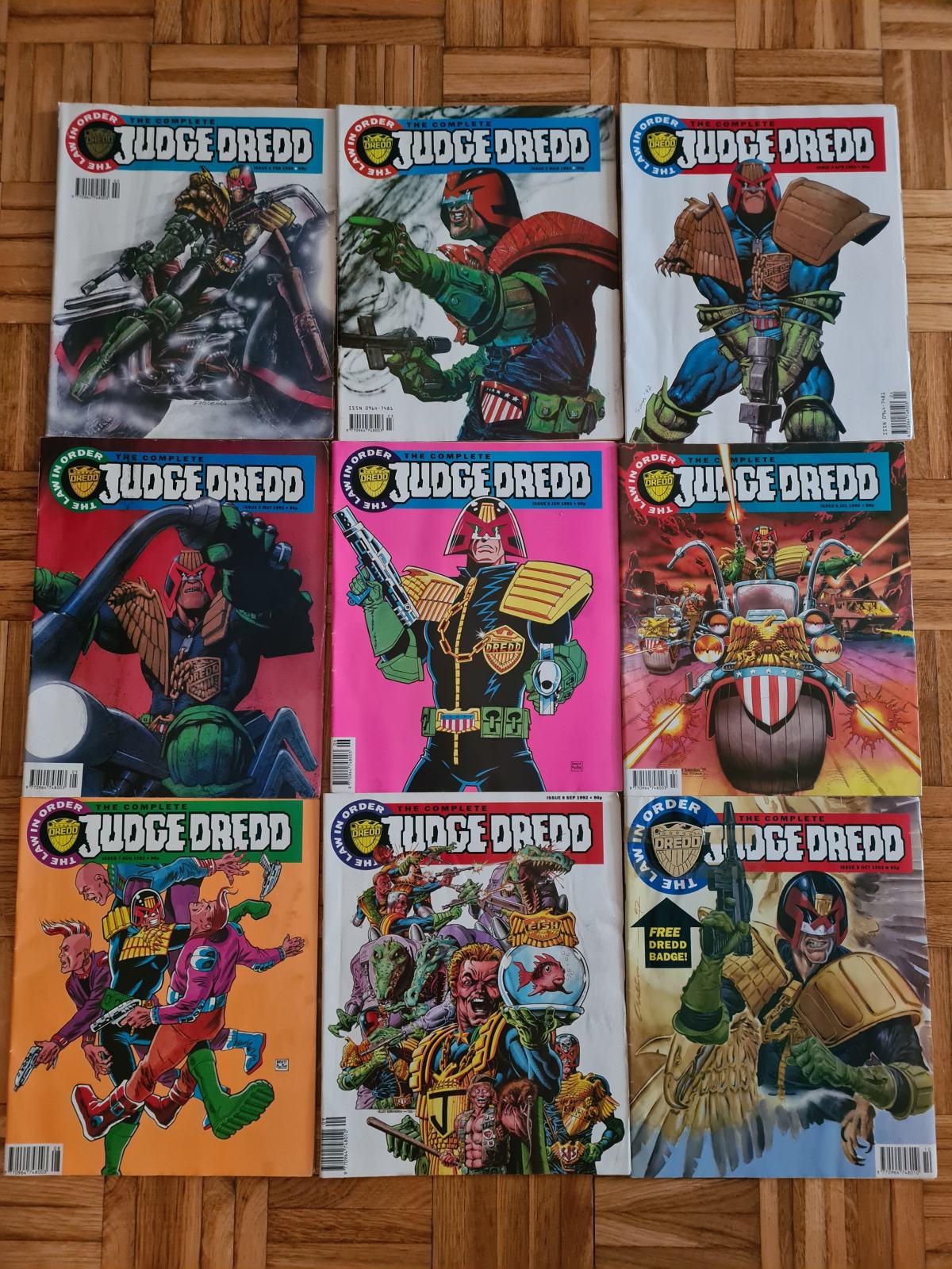 THE COMPLETE JUDGE DREDD 1 - 42
