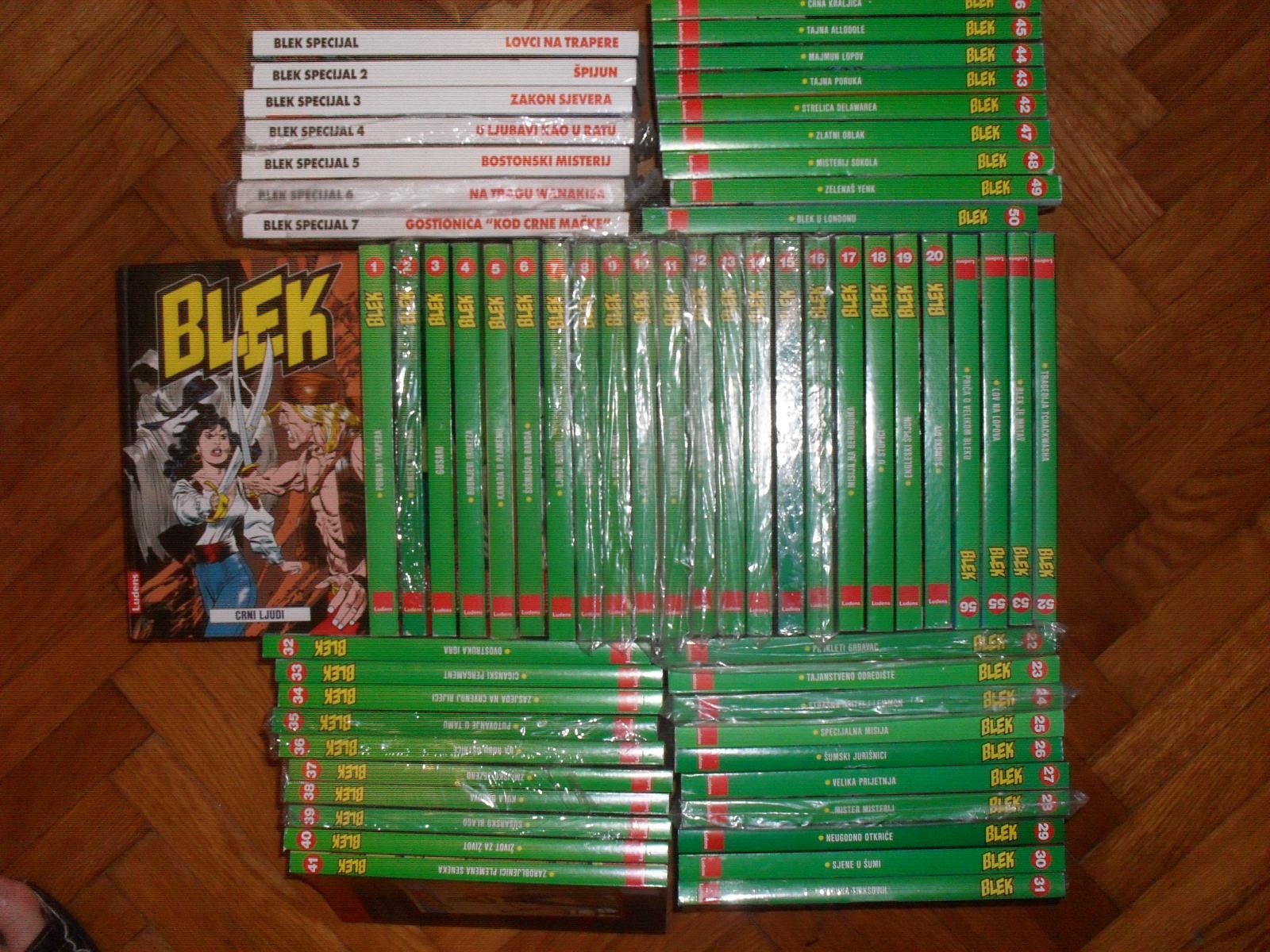 VELIKI BLEK, JELENSKIH MU ROGOVA, KOMPLET 1 - 50 + SPEC (7) + 52,53,55