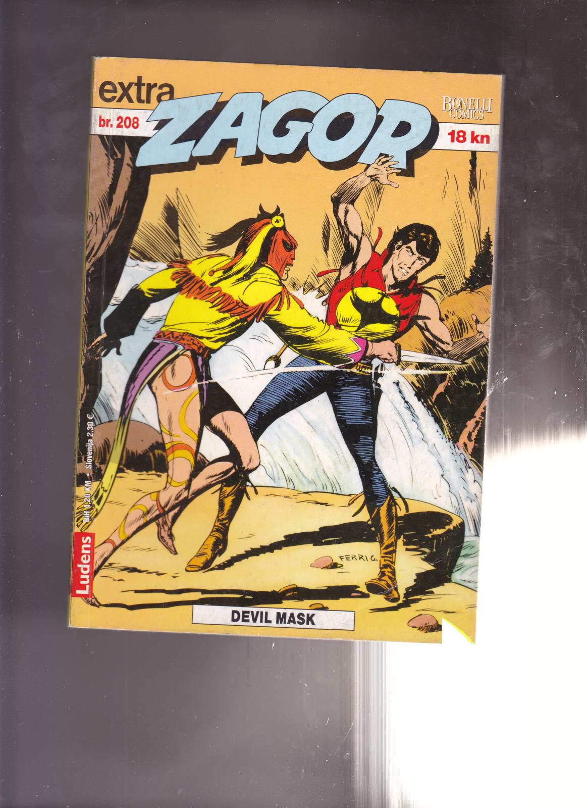 ZAGOR EXTRA 208: Devil mask