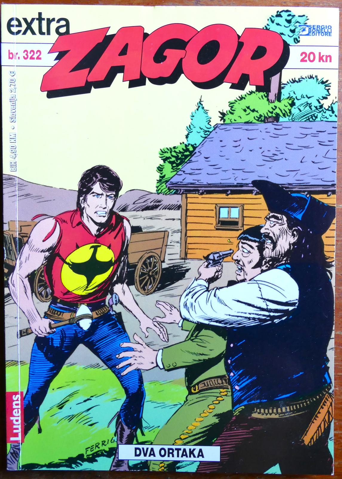 ZAGOR EXTRA 322: Dva ortaka