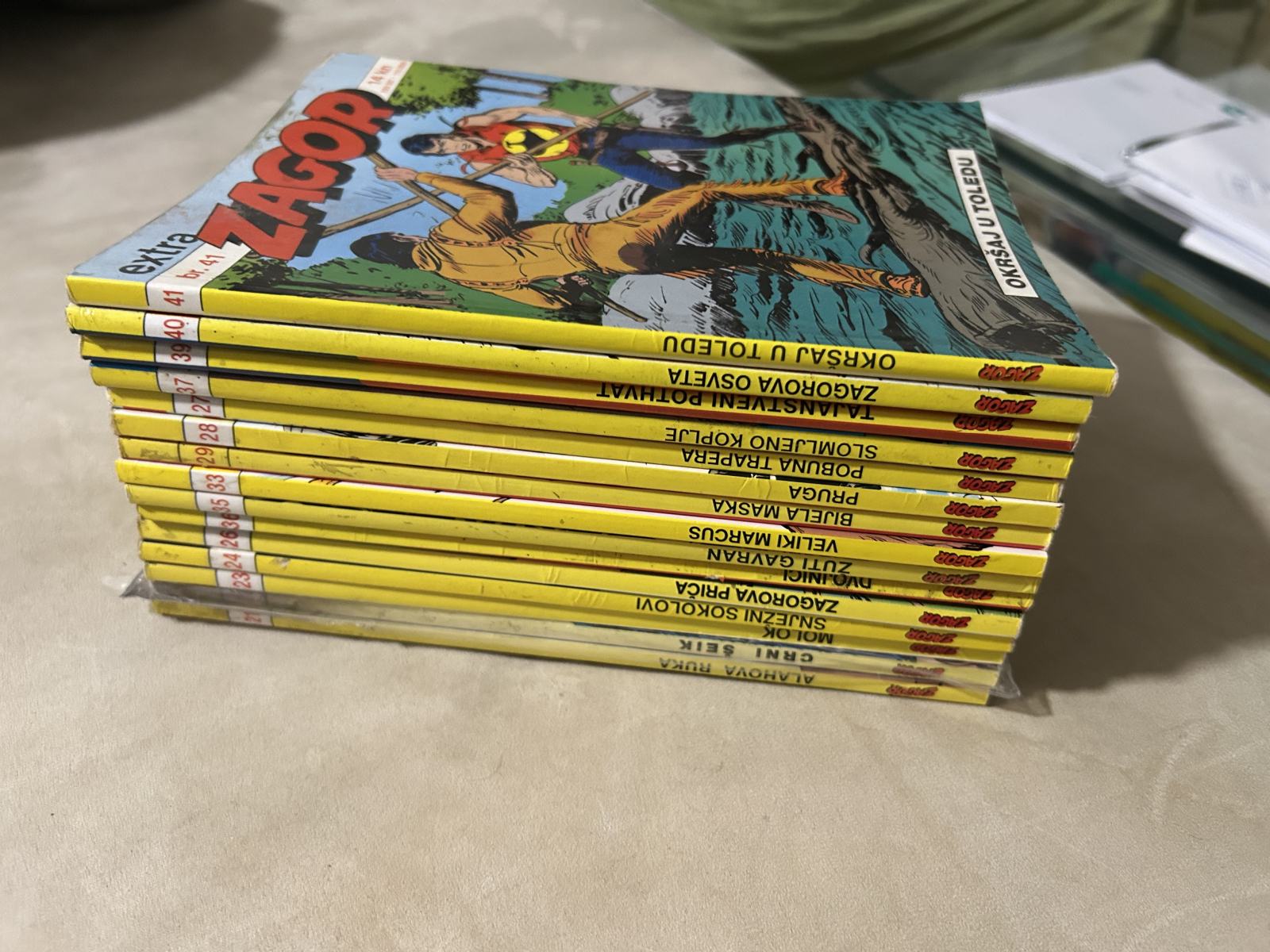 ZAGOR EXTRA LOT 15 KOMADA (21-41) SLOBODNA DALMACIJA