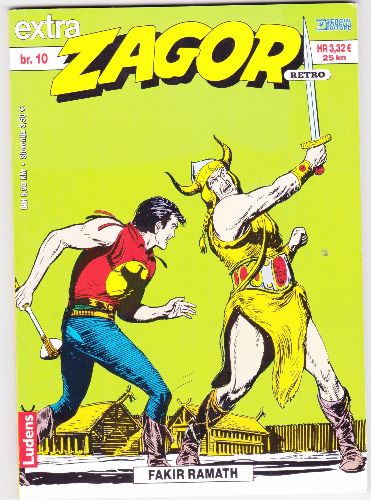 Zagor extra retro , br.10 - Fakir Ramath