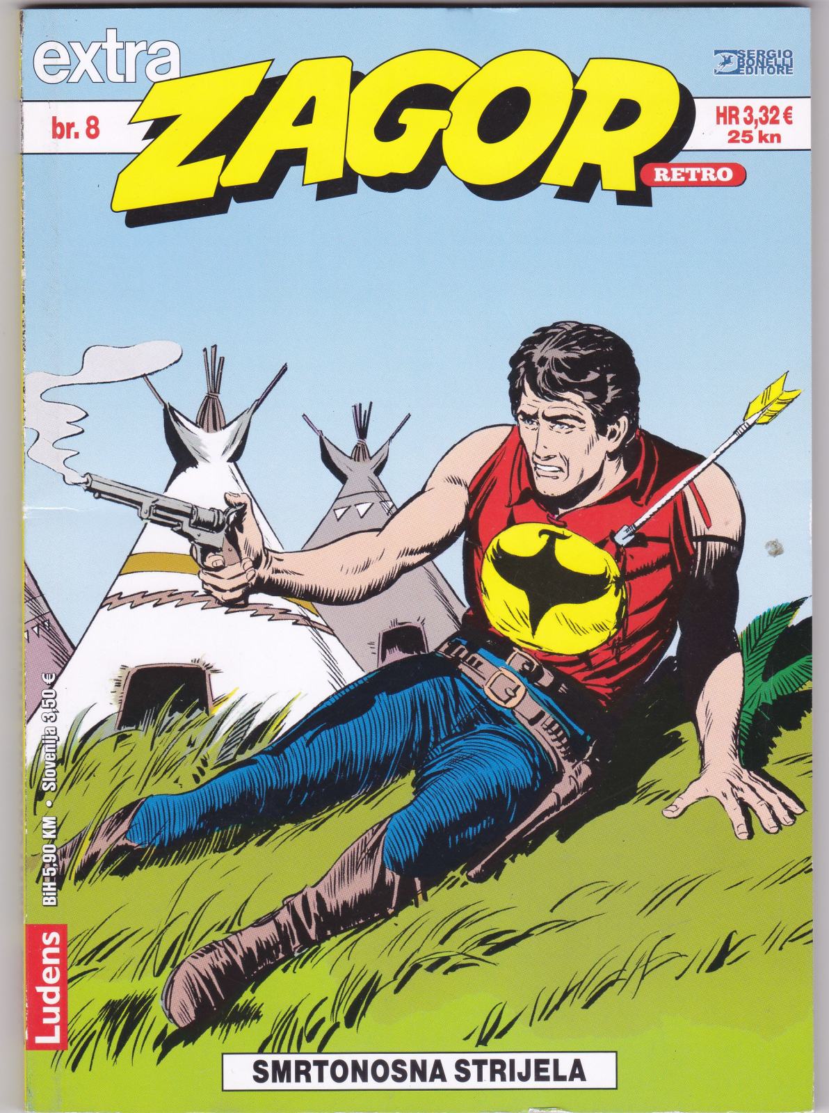 Zagor extra retro , br.8 - Smrtonosna strijela
