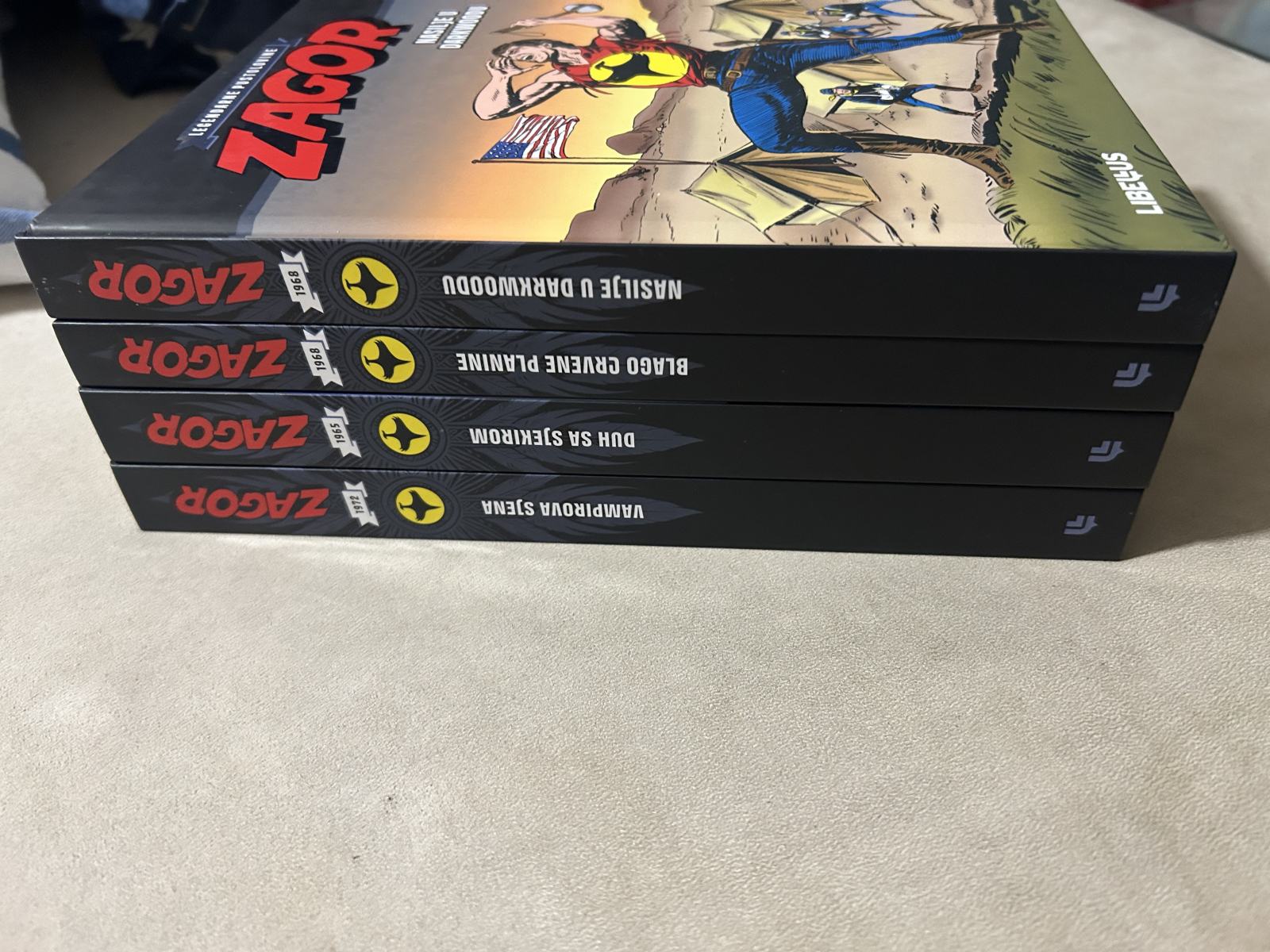 ZAGOR LIBELLUS-LEGENDARNE PUSTOLOVINE(CB):1-4