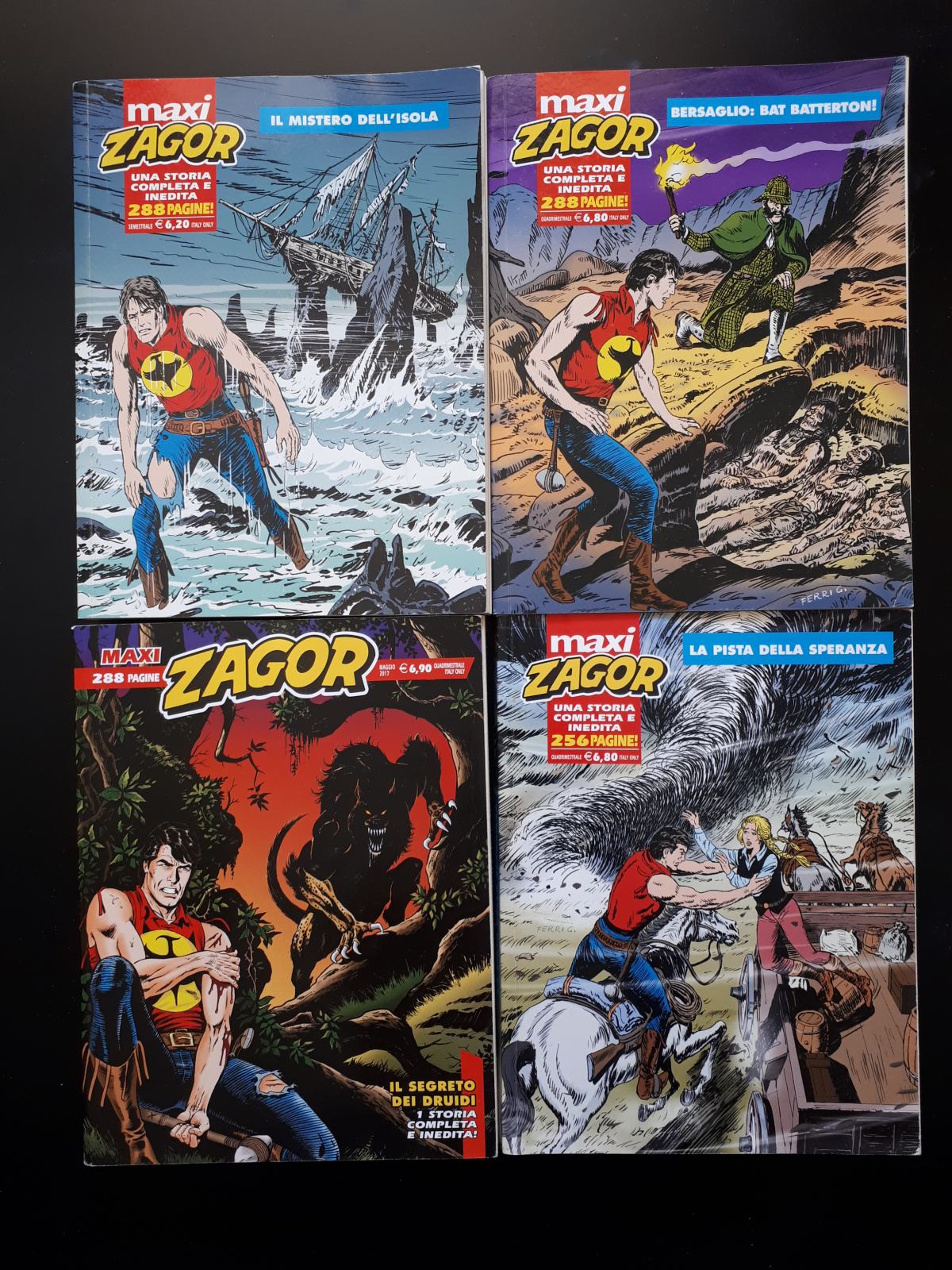 ZAGOR MAXI......lot 1.......(talijanski)