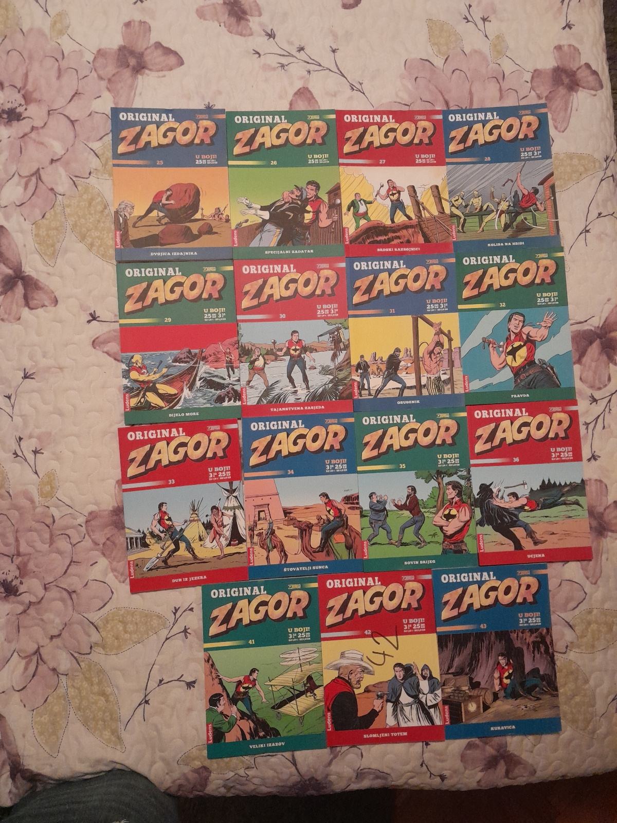 ZAGOR ORIGINAL U BOJI (LUDENS)