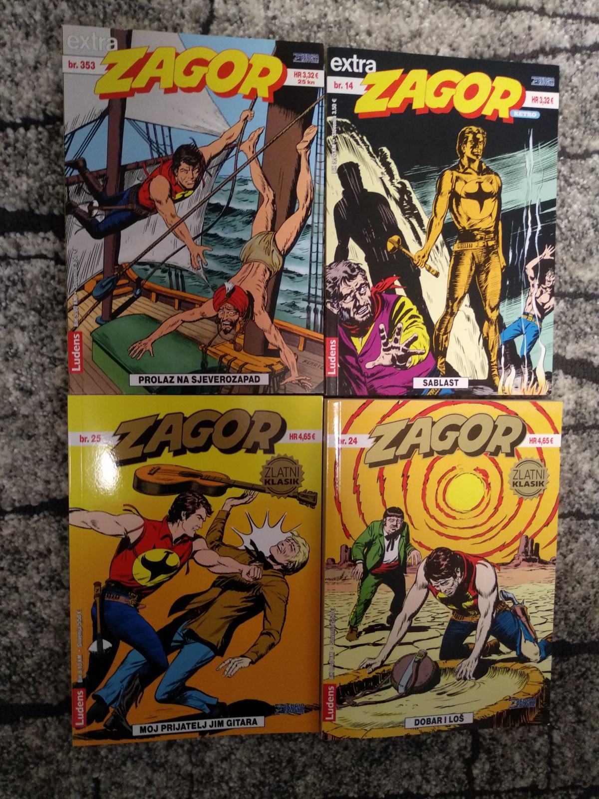 ZAGOR stripovi razni