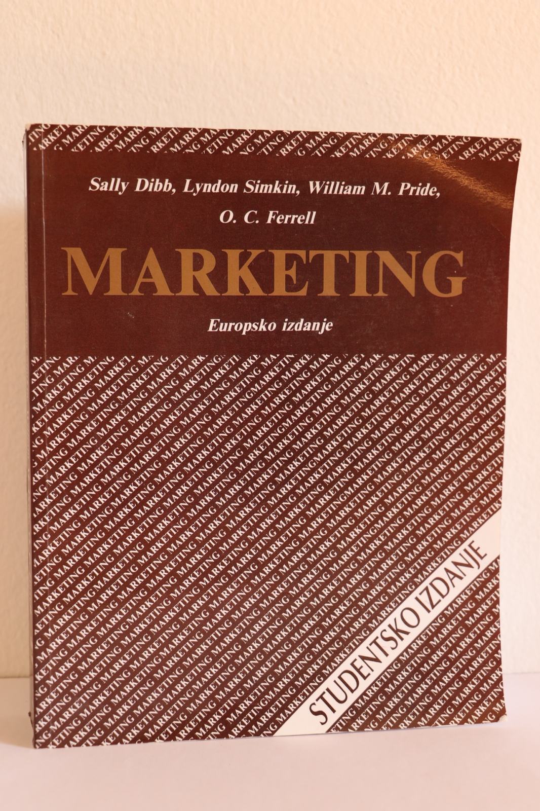 MARKETING Dibb, Sally ; Simkin, Lyndon;Pride, William M.; Ferrell,O.C.