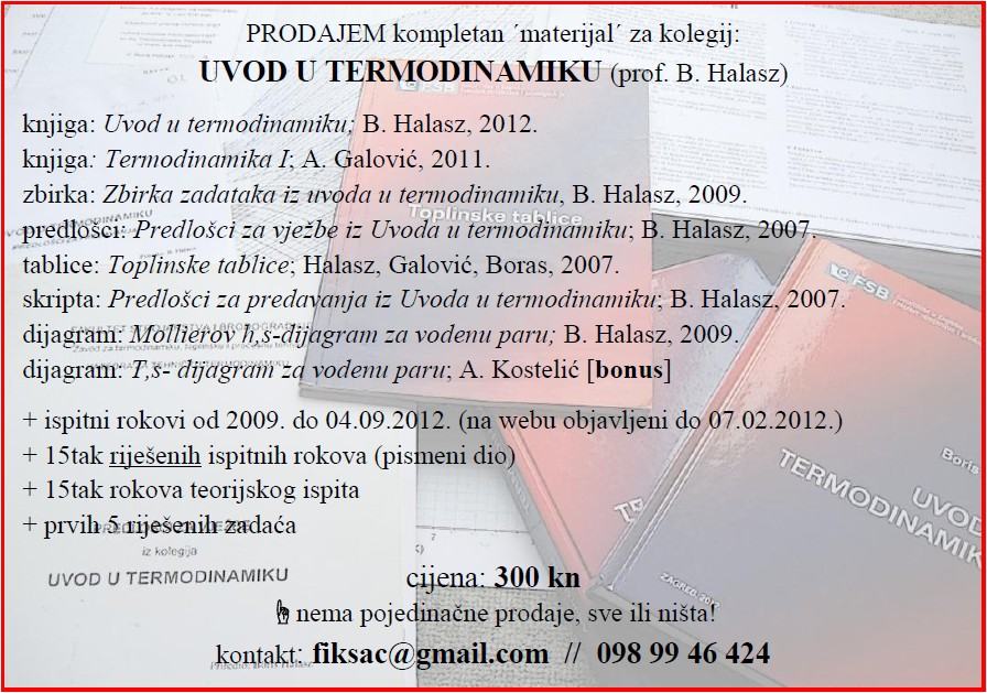 termodinamika (fsb zagreb)