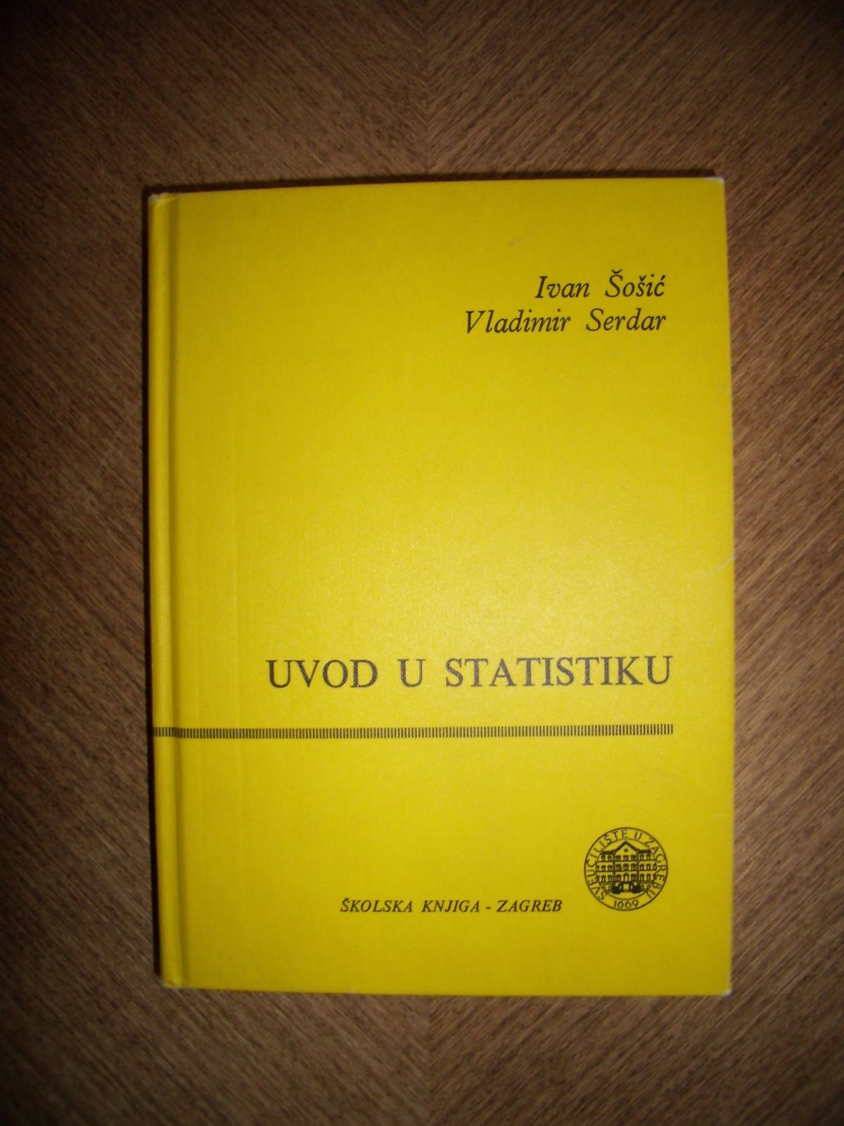 Knjige za ekonomski fakultet - Uvod u statistiku