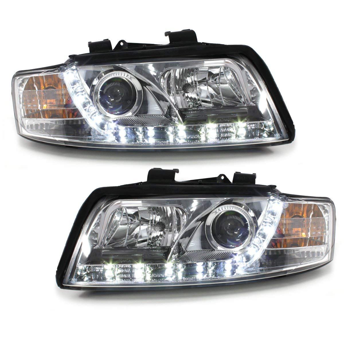 Audi A4 8E Led Devil Eyes farovi prednja svjetla chrom