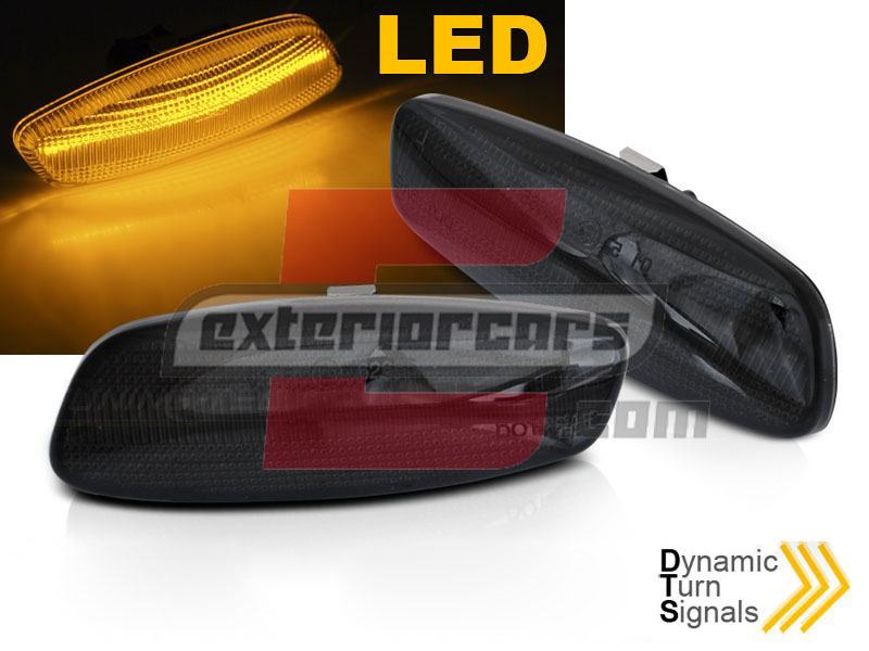 CITROEN C3 C4 C5 DS3 DS4 (04-) - Bočni žmigavci LED SEQ (smoke)