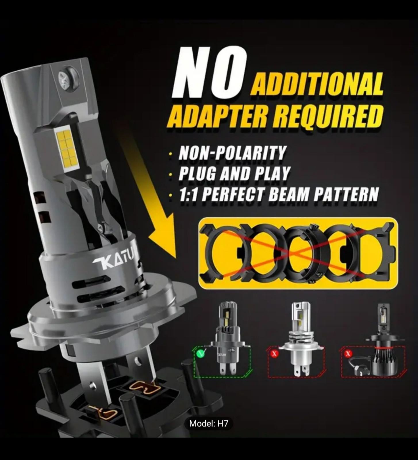 H7 led sijalice KATUR