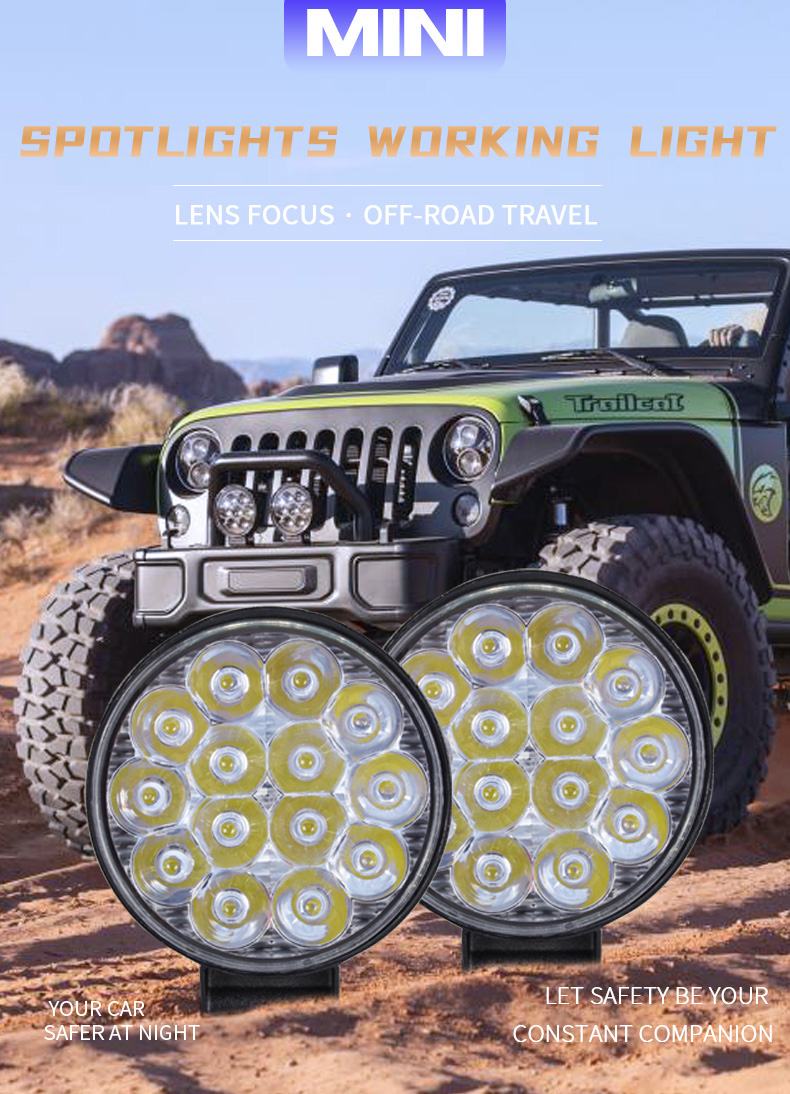 LED reflektor 12-24V 42W