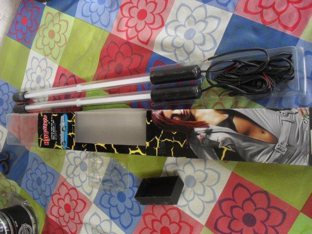 Neonka plava neonska cijev lampa