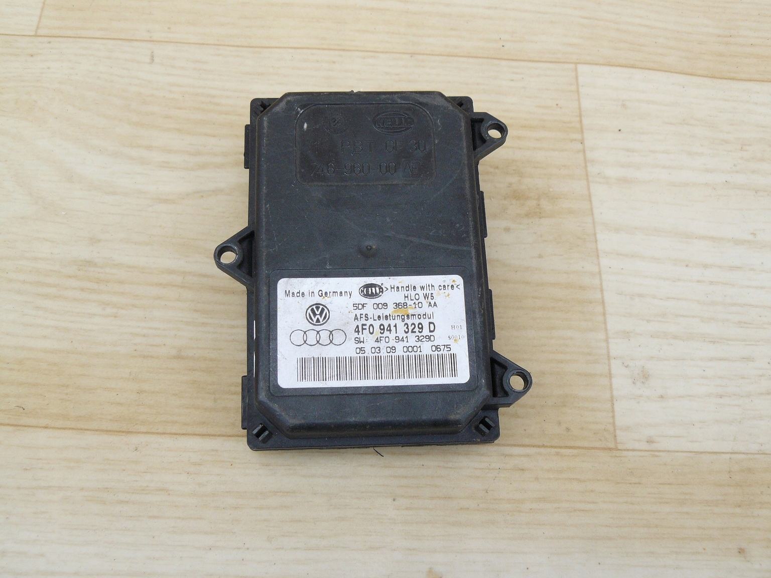 Hella Xenon AFS modul 4F0941329D Audi A6 C6 A8 D3