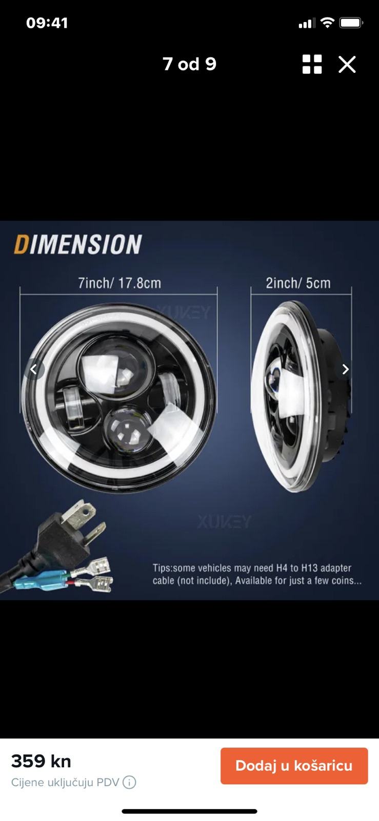 Lada niva led farovi