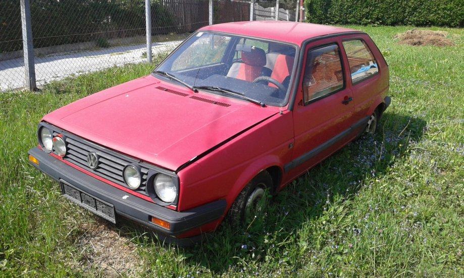 VW GOLF 2 / 1,6 TD / D / POLOVNI RABLJENI DIJELOVI - SIMBOLIČNE CIJENE