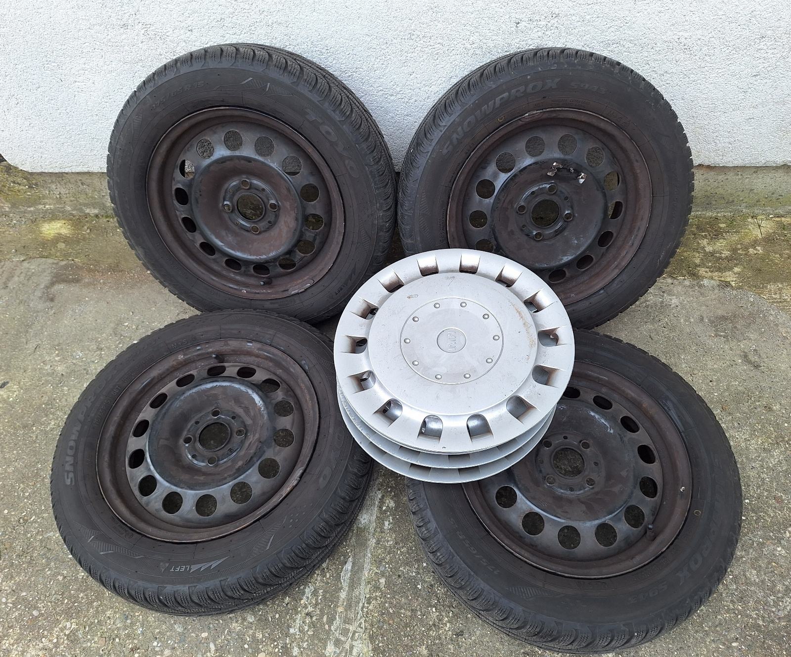 Čelične felge 15 4x100 sa zimskim gumama Original MINI One. MINI Moris