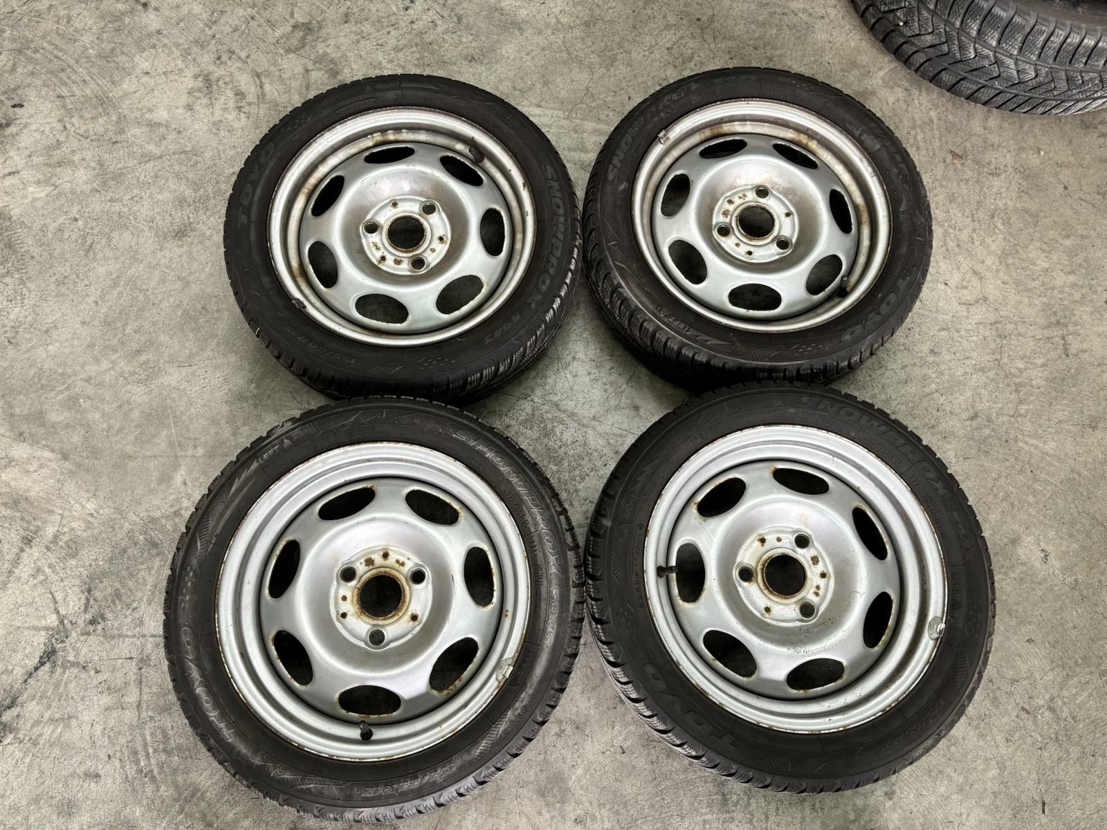 Smart 451 3x112 15 + Toyo Snowprox 175/55/15 M+S / 155/60/15 M+S