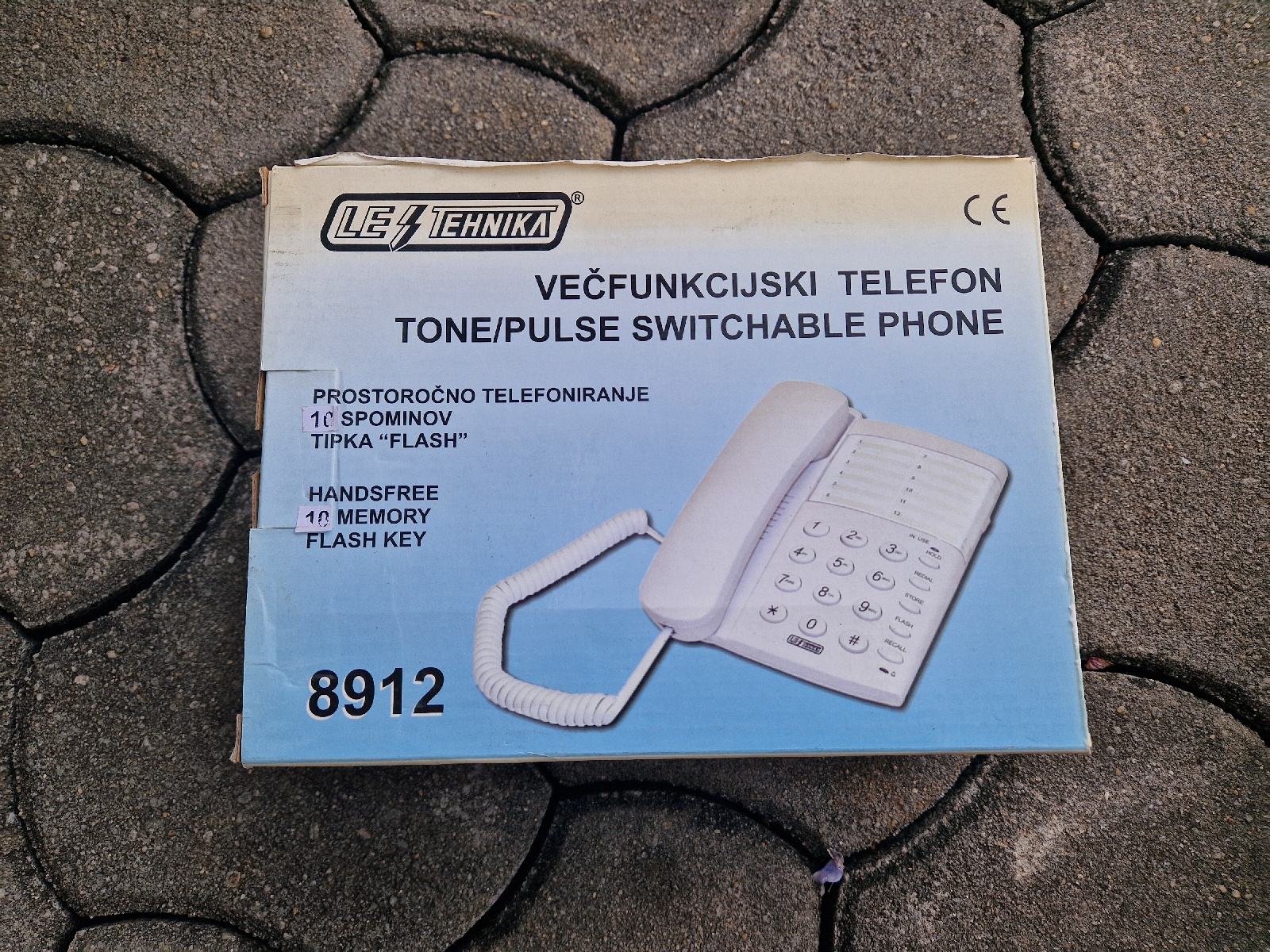 Fiksni telefon Le Tehnika i modem za internet - ispravno