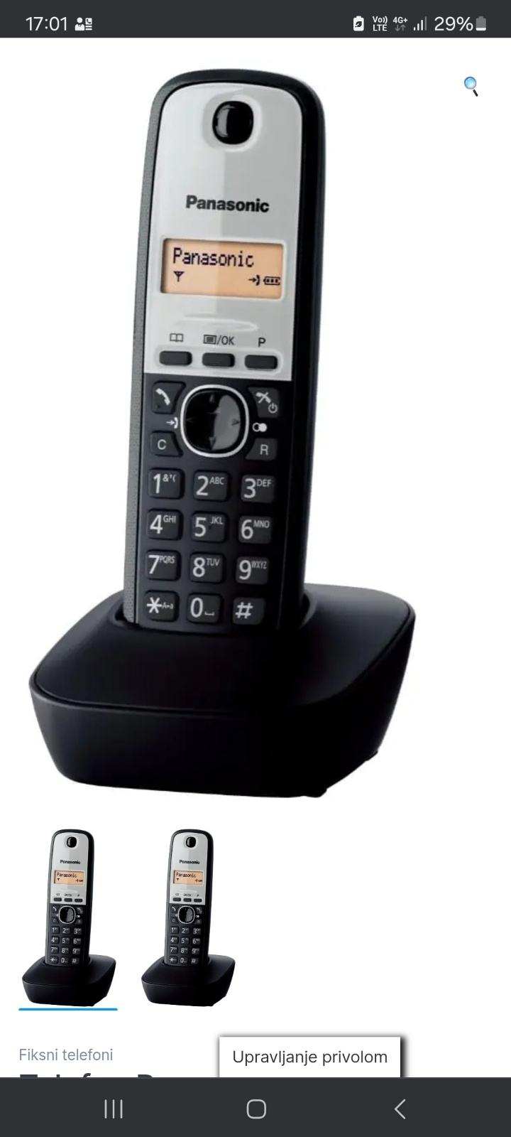 Prodajem fiksni telefon