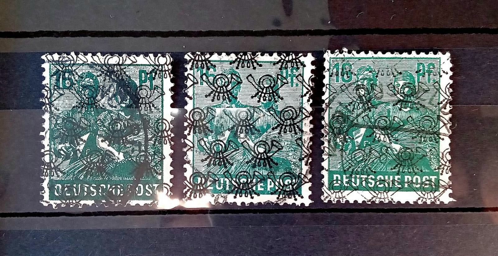 Njemačka Bizone Mi 42II abc