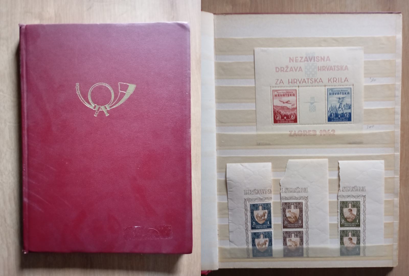 Stari album raznih maraka N D H...pogledajte slike!!!A1