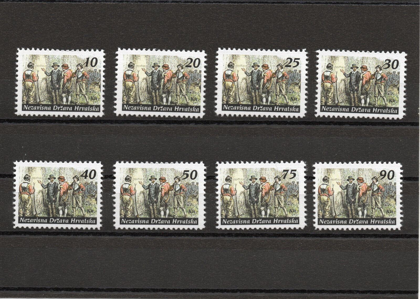 Vojna udruga Handzar, Croatoan indijanci, 1991, N.D.H.