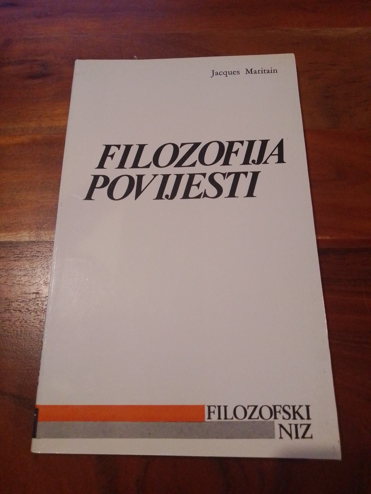 Jacques Maritain, Filozofija povijesti
