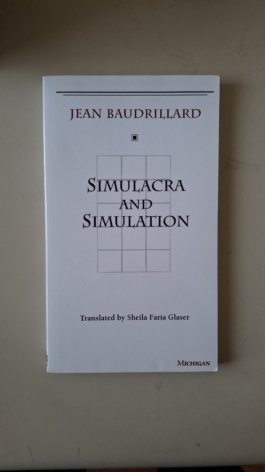jean Baudrillard - Simulation and Simulacra / Simulacij i Simulakra
