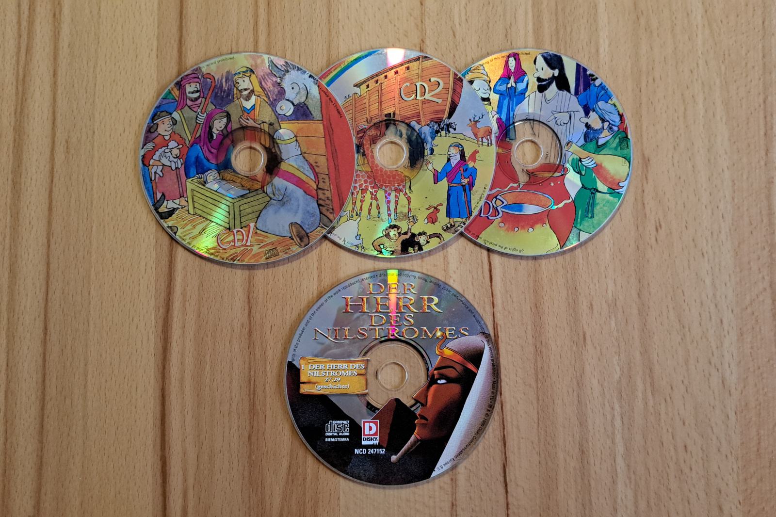 Kolekcija vjerskih dječjih audio CD-a na njemačkome jeziku