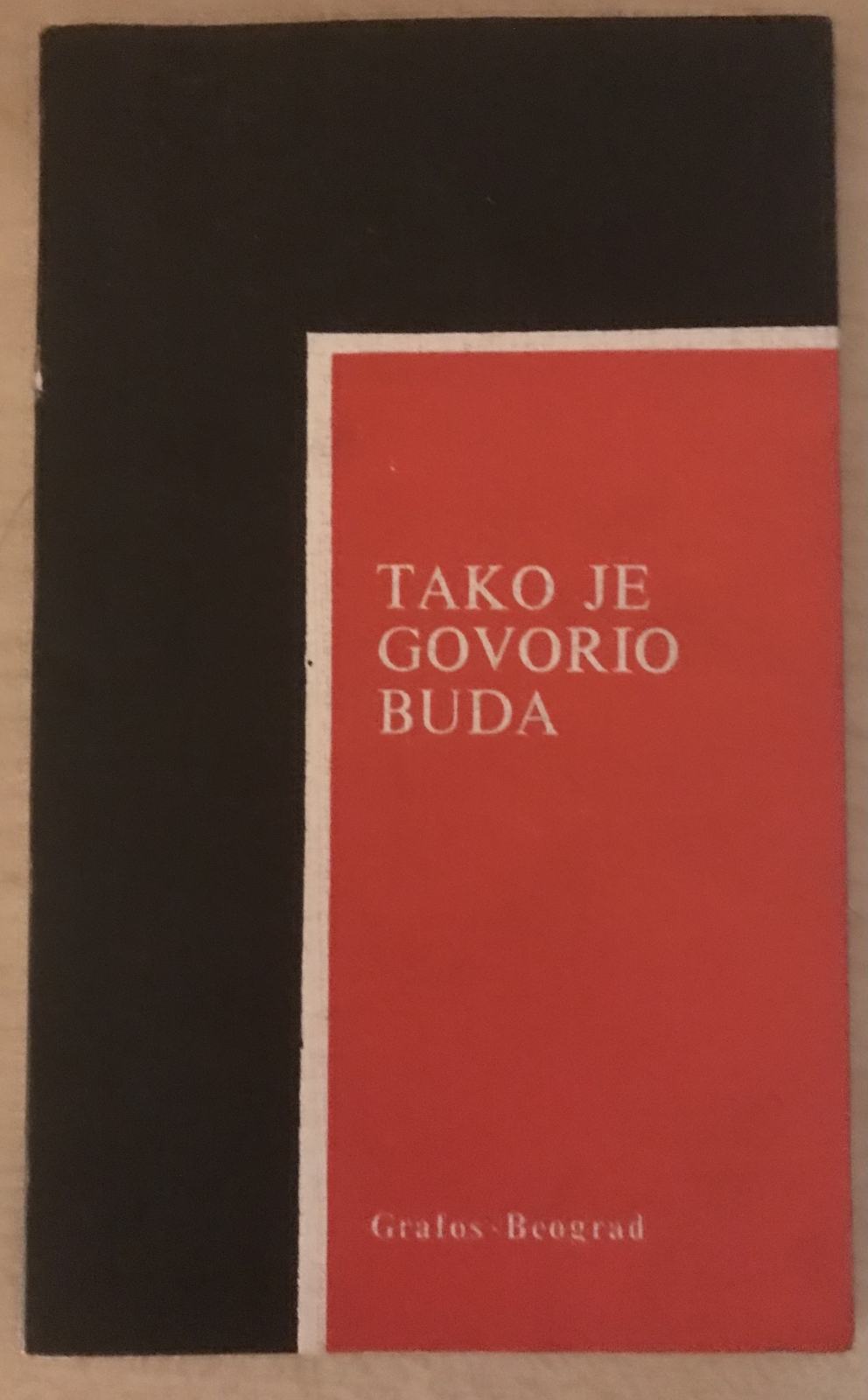 Tako je govorio Buda