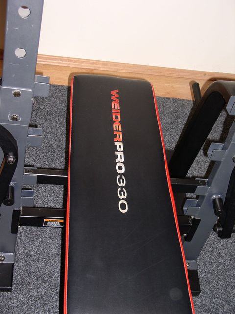 Bench klupa WEIDER PRO 330 + 100kg utega