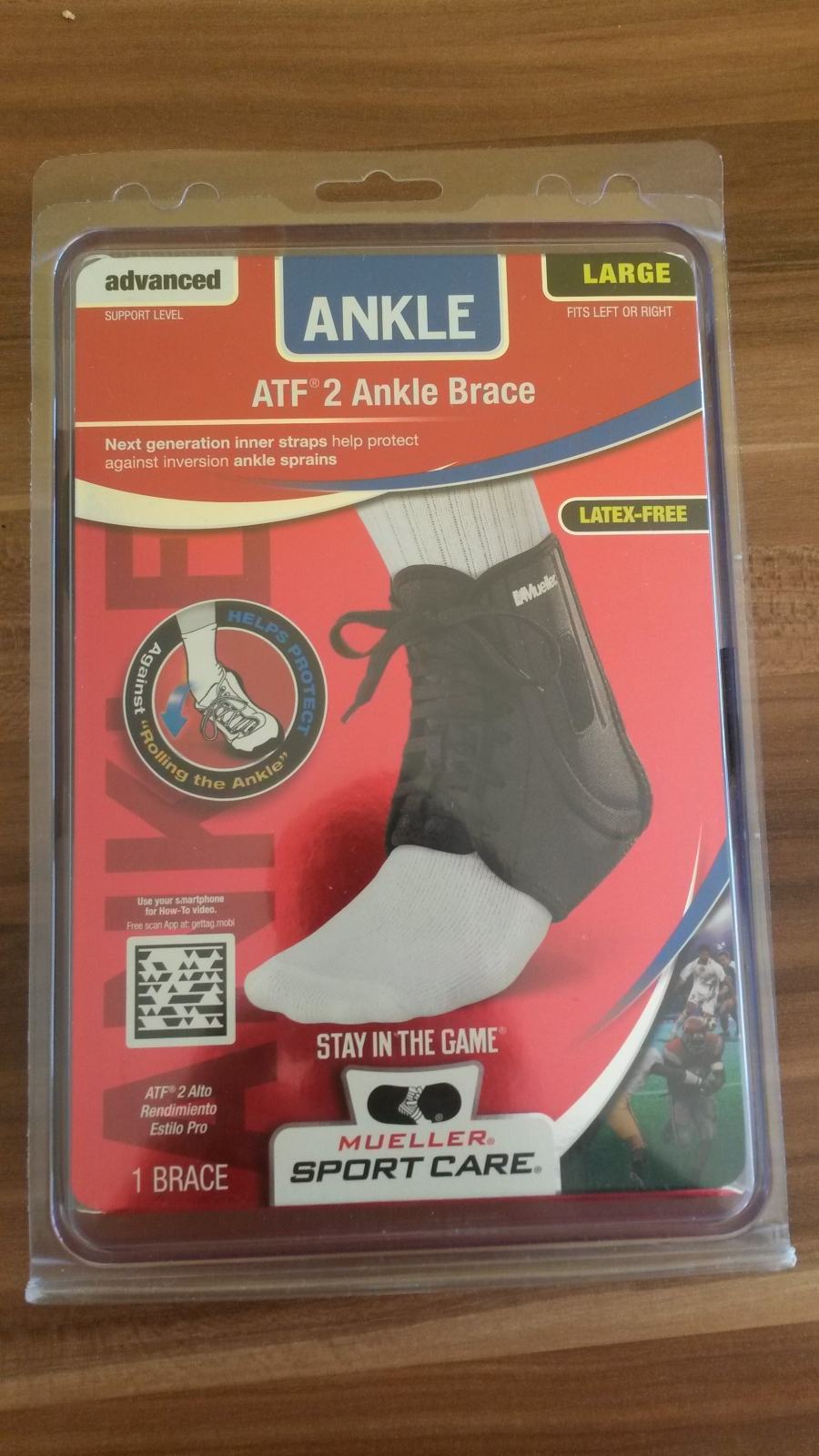 MUELLER ATF 2 Ankle Brace L - steznik za gležanj