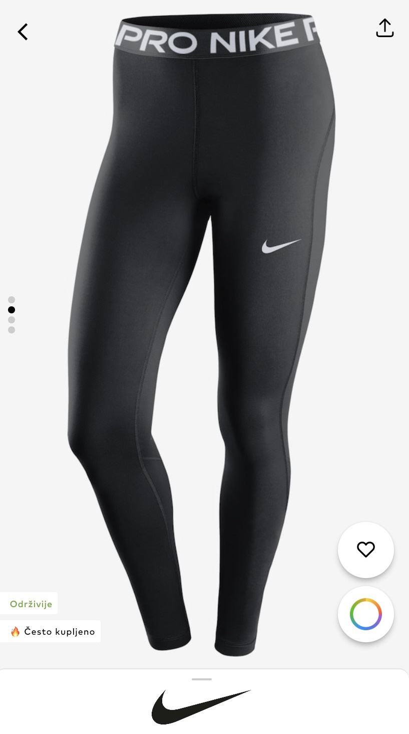 Nike Pro tajice M
