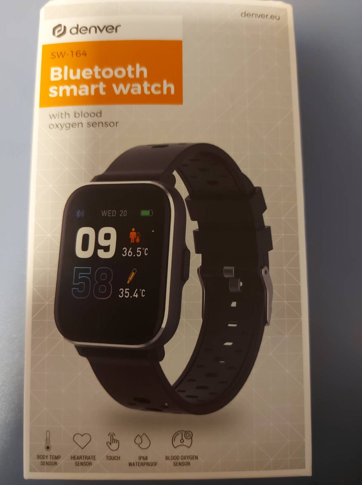Pametni sat Denver SW-164 CRNI