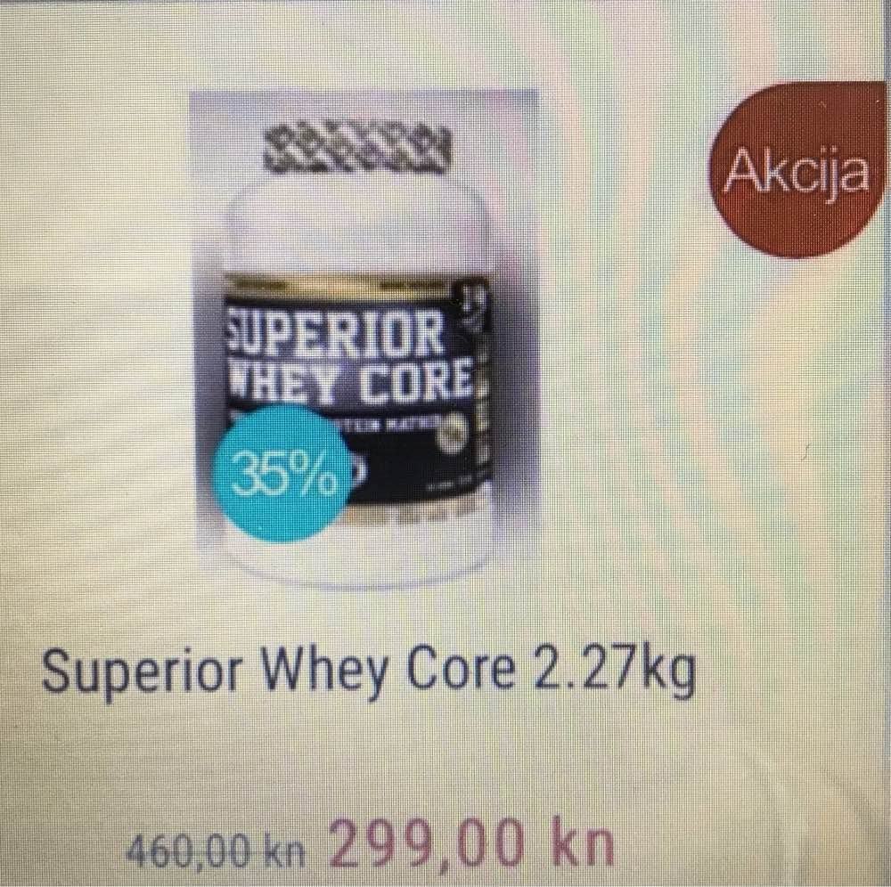 Superior Whey Core protein