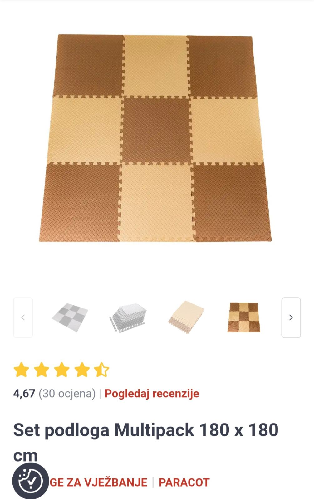 Puzzle podloge